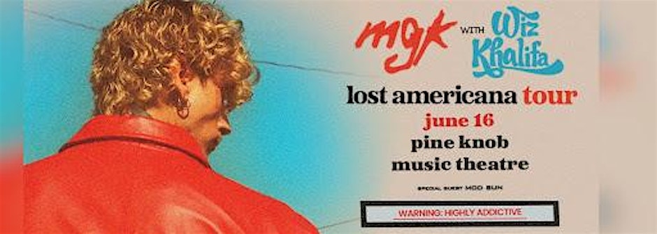 Machine Gun Kelly Lost Americana Tour Clarkston MI Pine Knob Music Theatre